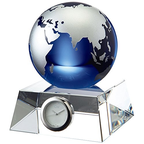 NARUMI(ナルミ) 時計 グラスワークス ブルーアース 高さ11cm（中古品）