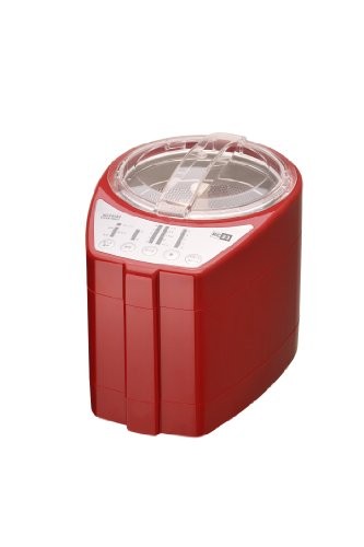山本電気 MICHIBA KITCHEN PRODUCT RICE CLEANER 匠味米 Modern Red（中古品）