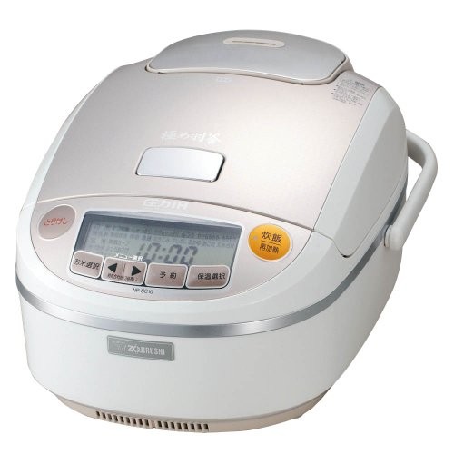 ZOJIRUSHI 圧力IH炊飯ジャー 【5.5合炊き】 プライムホワイト NP-SC10-WP（中古品）