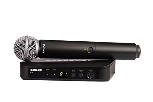 SHURE ワイヤレスマイク BLX ハンドヘルド型 ワイヤレスシステム SM58 ハン（中古品）