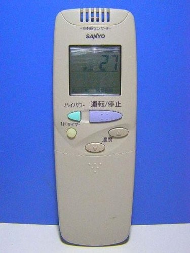 サンヨー エアコンリモコン RCS-L5VA（中古品）