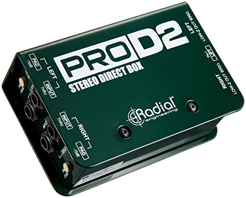 Radial ステレオ・ダイレクトボックス PRO D2 RD1102（中古品）