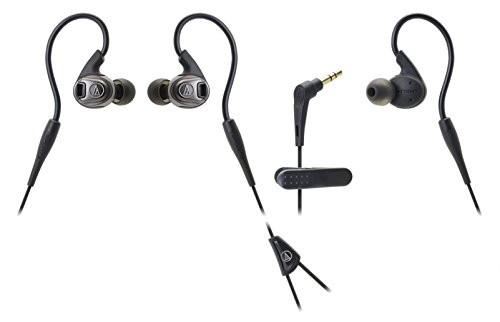 audio-technica SONICSPORT カナル型イヤホン 防水仕様 スポーツ向け ブラ（中古品）