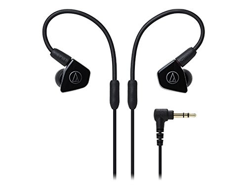 オーディオテクニカ インナーイヤーヘッドホン ブラック ATH-LS50 BK（中古品）