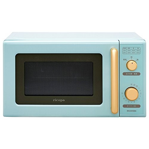 アイリスオーヤマ 電子レンジ 17L ヘルツフリー 全国対応 ricopa アッシュ（中古品）