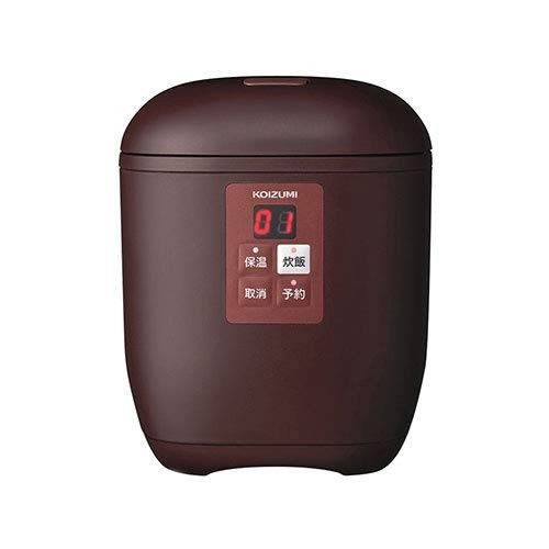 コイズミ ライスクッカーミニ ブラウンKOIZUMI KSC-1512-T（中古品）