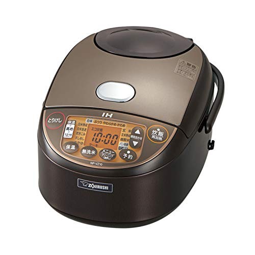 象印 IH炊飯ジャー 極め炊き 黒まる厚釜 1升 TA(ブラウン) NP-VZ18-TA（中古品）