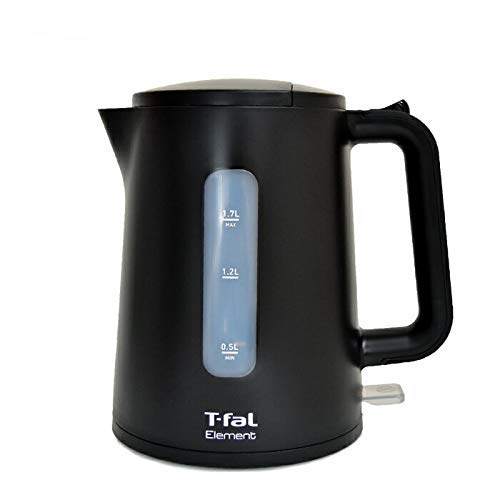 大容量モデル1.7Ｌ T-fal ティファール 電気ケトル エレメント ブラック 1.（中古品）