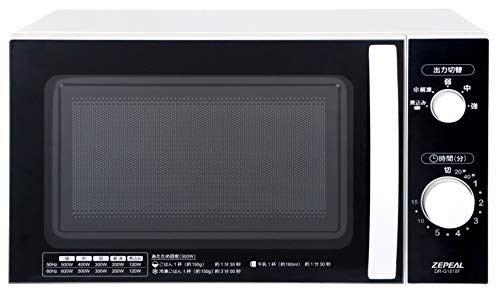 ZEPEAL ゼピール 単機能電子レンジ ヘルツフリー 庫内容量18L DR-G1818F（中古品）
