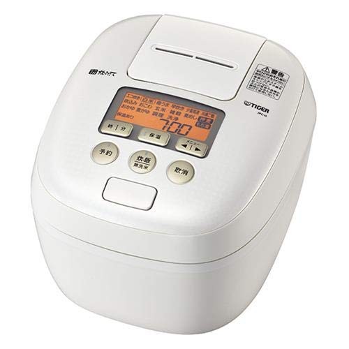 タイガー 圧力IH炊飯ジャー（5.5合炊き） シルキーホワイトTIGER 炊きたて（中古品）