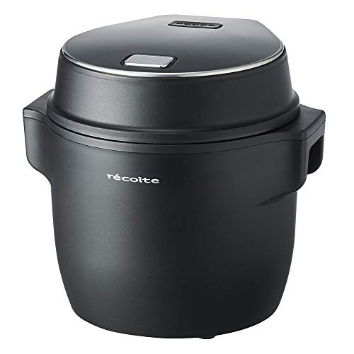recolte レコルト コンパクトライスクッカー RCR-1 [ブラック / 2.5合]（中古品）