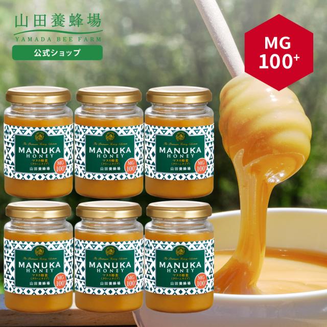 マヌカ蜂蜜 MG100+ (クリームタイプ) ＜200g×6本＞ お歳暮