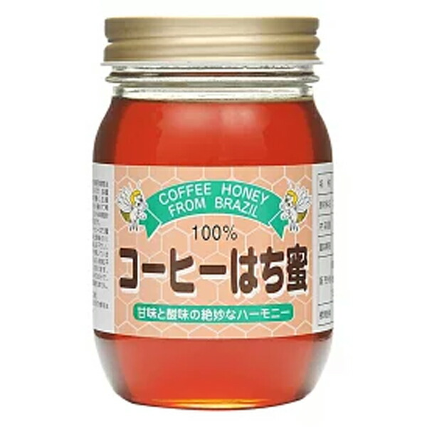 サンフローラ コーヒー花のはち蜜 500g×6本セット 100％ブラジル産天然ハチミツ