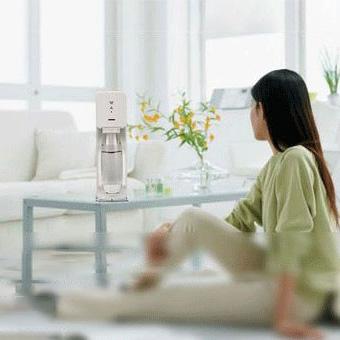 炭酸水メーカー 1000ml ソーダマシン ブラック ホワイト スターター