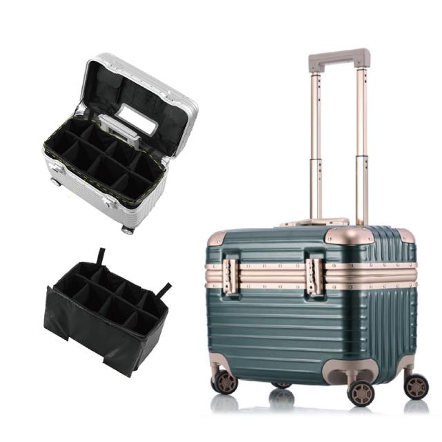 アルミスーツケース キャリーバッグ キャリーケース 普通タイプ 小型 18/20インチ トランク アルミ合金ボディ 器材バッグ 旅行用品 撮影用 大容量 送料無料