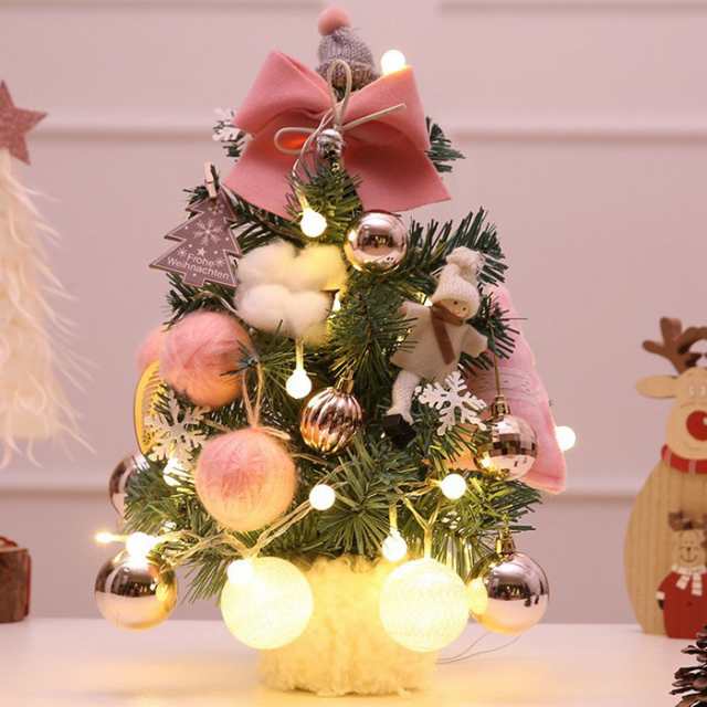 クリスマスツリー ミニツリー 30cm Christmas Tree Ledライト付き 卓上 Christmas Tree 小さめ クリスマス飾り イルミネーションの通販はau Pay
