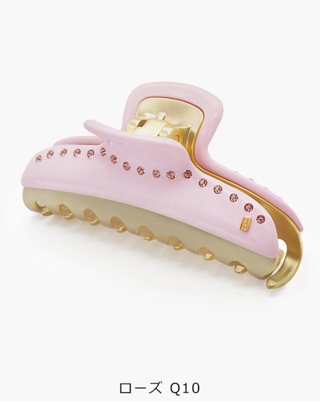 アレクサンドル ドゥ パリ クリップ ヘアクリップ L 大きめ おしゃれ 髪留め ヘアークリップ ヘアアクセサリー ロングヘア ブランド ヴァンドームクリップ アレクサンドルドゥパリ スワロフスキー 5.5cm×10.5cm ALEXANDRE DE PARIS VENDOME L Clip ICCL-12832-03 送料無料