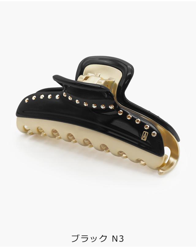 アレクサンドル ドゥ パリ クリップ ヘアクリップ L 大きめ おしゃれ 髪留め ヘアークリップ ヘアアクセサリー ロングヘア ブランド ヴァンドームクリップ アレクサンドルドゥパリ スワロフスキー 5.5cm×10.5cm ALEXANDRE DE PARIS VENDOME L Clip ICCL-12832-03 送料無料