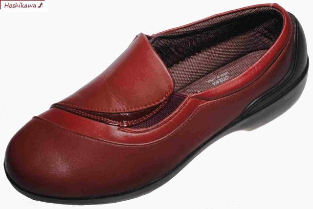 靴のHOSHIKAWA】 『BON STEP 5565』 分ステップ スリッポン 22cm〜25cm