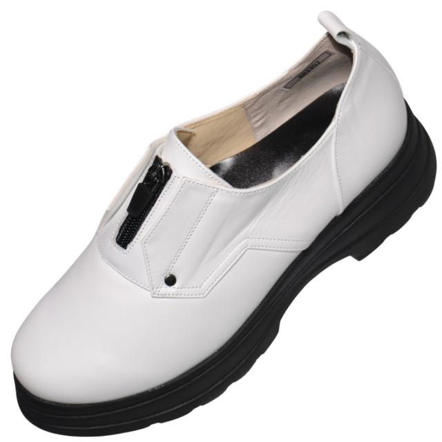 【靴のHOSHIKAWA】  『Monet 883302』 モネ スリッポン 21.5cm〜24.5cm EEEE カジュアル ホワイト カジュアル コンフォート 日本製 本革