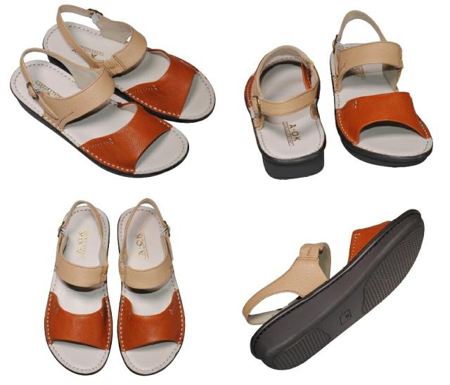 靴のHOSHIKAWA】 『A-OK 2980』 エーオーケー サンダル S〜2L