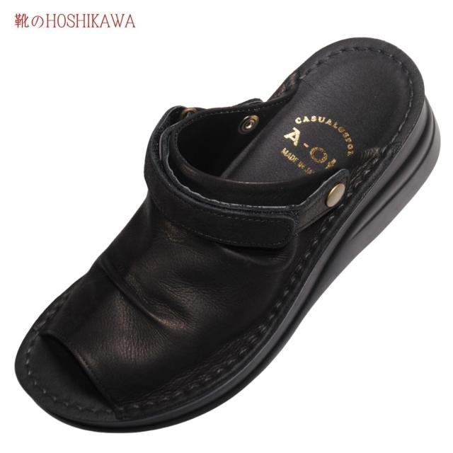 【靴のHOSHIKAWA】  『A-OK 4039』 S M L 2L サボサンダル