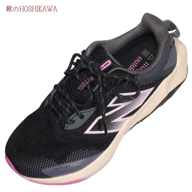 【靴のHOSHIKAWA】  『New Balance WTNTR』 ニューバランス スニーカー トレイルランニングシューズ 22.5cm〜25.5cm 2E ブラック レディース レースアップ 運動靴