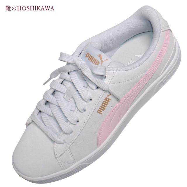 【靴のHOSHIKAWA】  『PUMA 383023 17』 プーマ ビッキー V3 22.5cm〜25cm  レディース スニーカー ローカット レースアップ 軽い オールシーズン