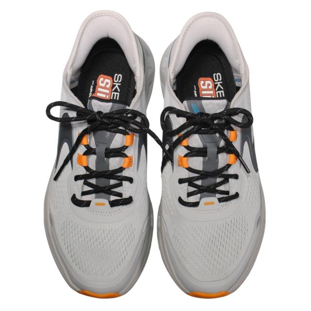 【靴のHOSHIKAWA】  『SKECHERS 232921』 スケッチャーズ スニーカー スリップインズ メンズ 24.5cm〜29cm グレー グライドステップ アルタス 立ったまま履ける 合皮