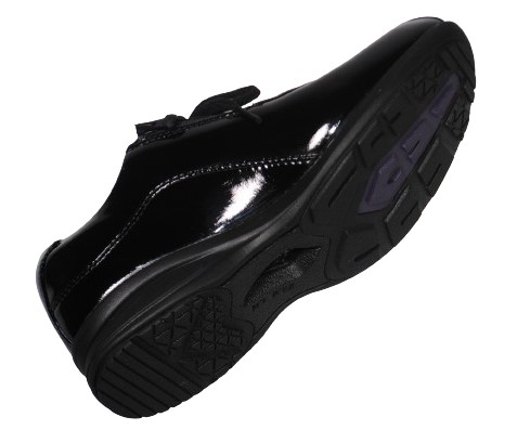 【靴のHOSHIKAWA】  『YONEX SHW L118』 ヨネックス スニーカー 22cm〜25cm 3.5E レディース  エナメルブラック ウォーキングシューズ ファスナー 合皮 軽量