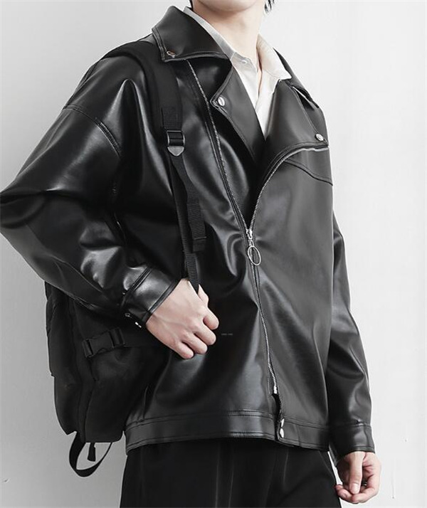 ポイント超超祭 ライダースジャケット メンズ シングル 革ジャン