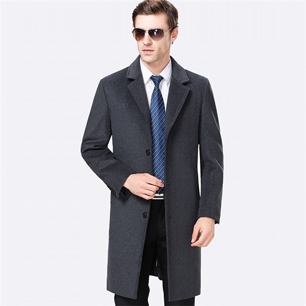 ポイント超超祭利用可 チェスターコート メンズ ビジネスコート 通勤 冬服 アウター ウール ダブルフェイス ロング丈 紳士服 冬コート ウール ビジネス 大きいサイズ ポイント超超祭利用可 チェスターコート メンズ ビジネスコート ウール