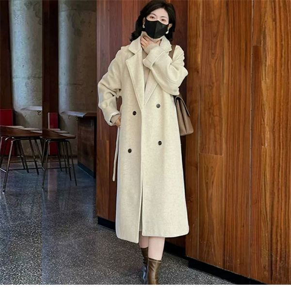 2タイプ選び チェスターコート レディース 裏起毛 ロングコート