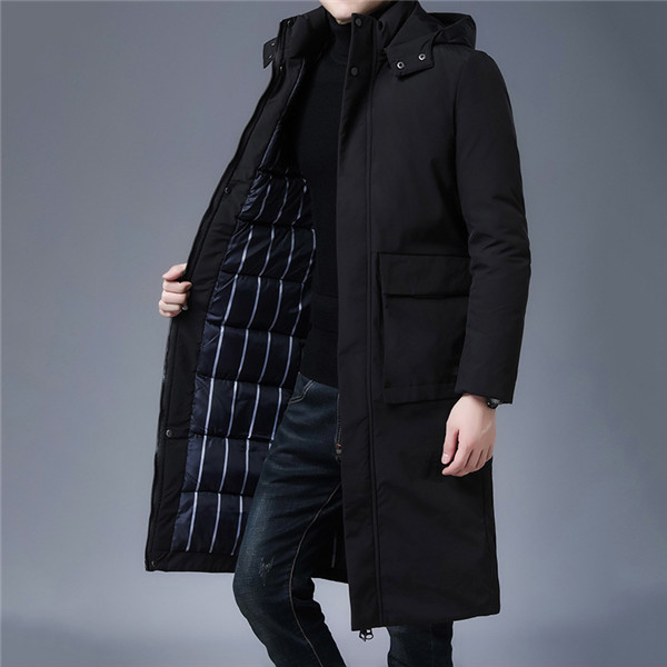 ポイント増量中 ダウンジャケット メンズ ビジネス 中綿コート フード