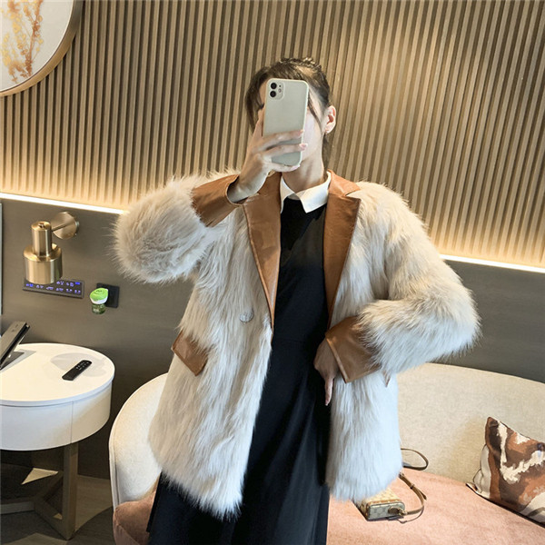 限定価格 フェイクファー コート ファーコート レデイース 毛皮コート