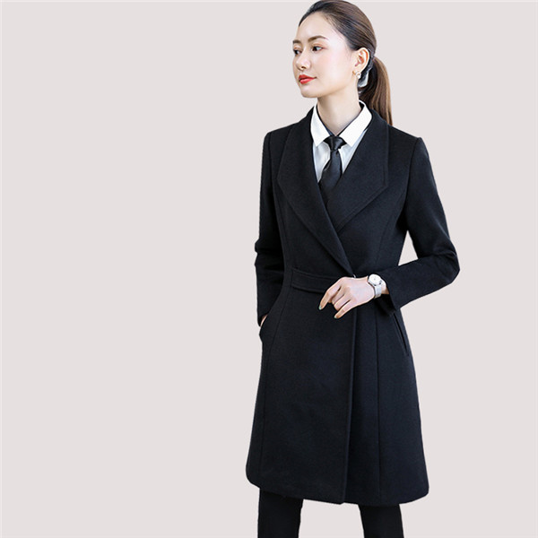 チェスターコート 秋冬 暖かい レディース ロング ダブル コート