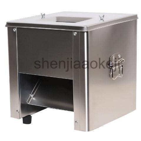 ステンレス鋼電気肉スライサー肉切断機150キログラム/時間肉グラインダー野菜肉スライスマシン1ピース