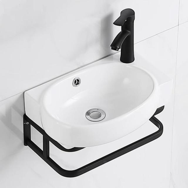 手洗い器 壁掛け 手洗器セット陶器製簡易洗面台 ガーデン シンク ポ-タブル一槽シンク 簡易シンク 洗面台 キッチンシンク 小型洗面ボウル 洗面ボール ミニ