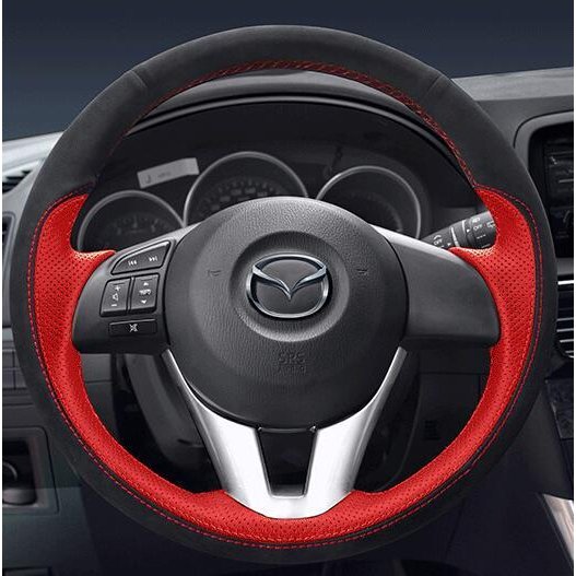 マツダ MAZDA CX-5 アクセラ アテンザ 専用 ハンドル カバー オーダーメイド 2種可選