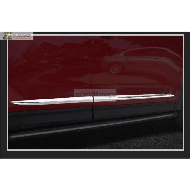 サイドドアガーニッシュ【マツダ CX-5 KF系】専用 ABS メッキ サイド