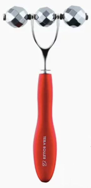 【ポイント１５％還元】テラローラー・アイ II 【クリスタルレッド・赤】美顔ローラー　美顔器　テラ鉱石　むくみ　リンパ　顔痩せ  全国送料無料 テラローラーアイ 2