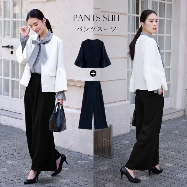 スーツ レディース パンツスーツ 入学式 入園式 卒業式 卒園式 結婚式 ママ 服 母 OL 面接 成人式 上下セット セレモニー スーツ 七五三 お宮参り おしゃれ