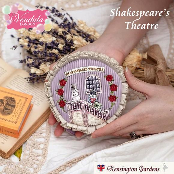 ベンデューラ ロンドン  シェイクスピ・シアター 空騒ぎ パース 小銭入れ レディース 可愛い ブランド ファスナー フロム イングランド  英国スタイル 女性用デザイナーズバッグ イギリス Vendula London 配送方法：レターパックプラス