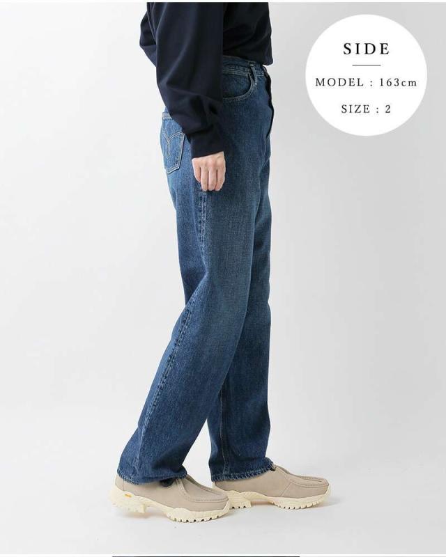 オアスロウ or slow オリジナル セルビッチ デニム ハイウエスト パンツ “JASMIN” 00-1040-95-tr レディース パンツ クーポン対象