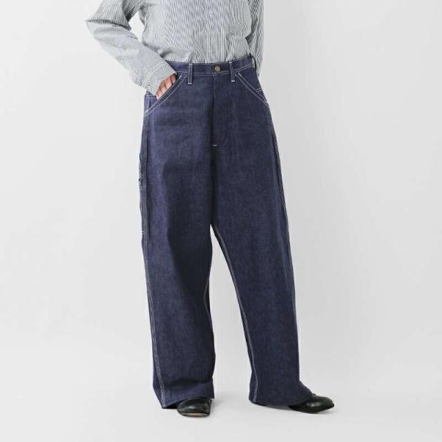 オアスロウ or slow  デニム ワイドフィット 30s ペインター パンツ 01-5126 パンツ  クーポン対象