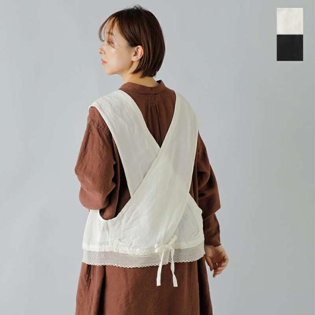 Vlas Blomme ヴラスブラム ブラスブラム  リネン バンブー スワロー ジレ 13304085-mn 2025aw新作 レディース ☆☆ クーポン対象