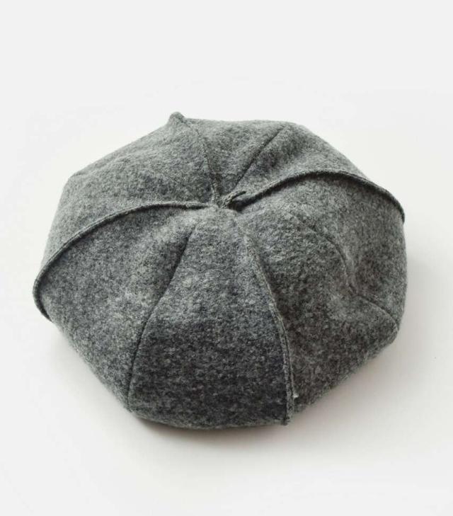 シャポーグラフィー ベレー帽 帽子 Chapeaugraphy 梨地ブークレー