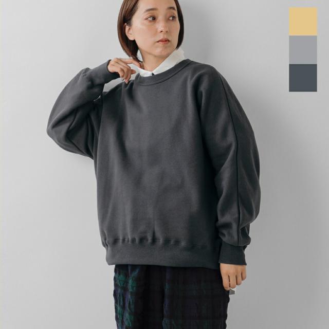 TRAVAIL MANUEL トラバイユマニュアル  コットン フレンチテリー ドルマン プルオーバー 2043-same1-yo 2025aw新作 レディース クーポン対象