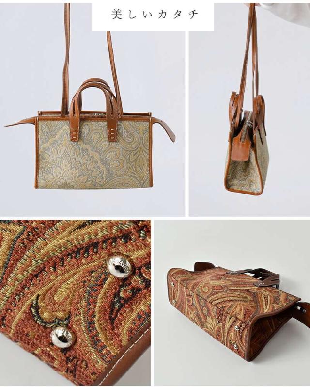 ア ヴァケーション ハンドバッグ A VACATION  2way スクエア トートバッグ “SABRINA” 25aw-a102  クーポン対象