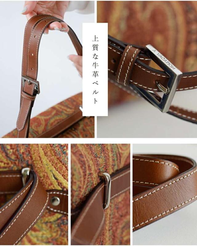 ア ヴァケーション ショルダーバッグ A VACATION スクエア ハンドバッグ “NICOLE” 25aw-a106 ☆☆ クーポン対象